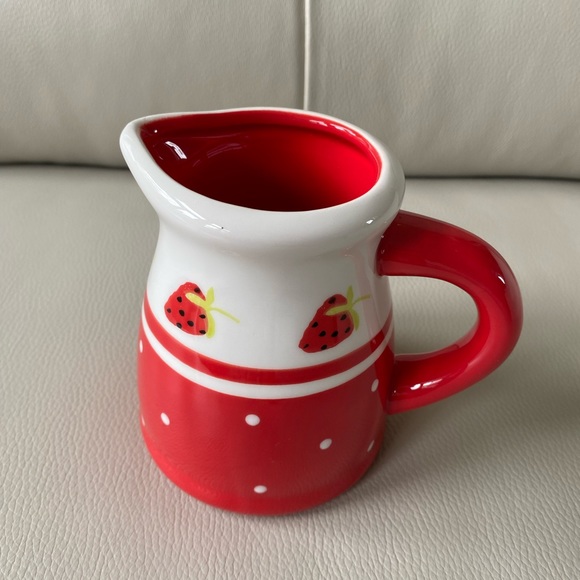 Kitchen | Terramoto Strawberry Pitcher | Poshmark